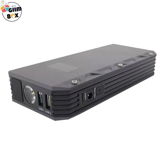 فروشگاه کمپ و سفر جیم باکس | جامپ استارتر توبیز TBS-12A ظرفیت 12000میلی آمپر